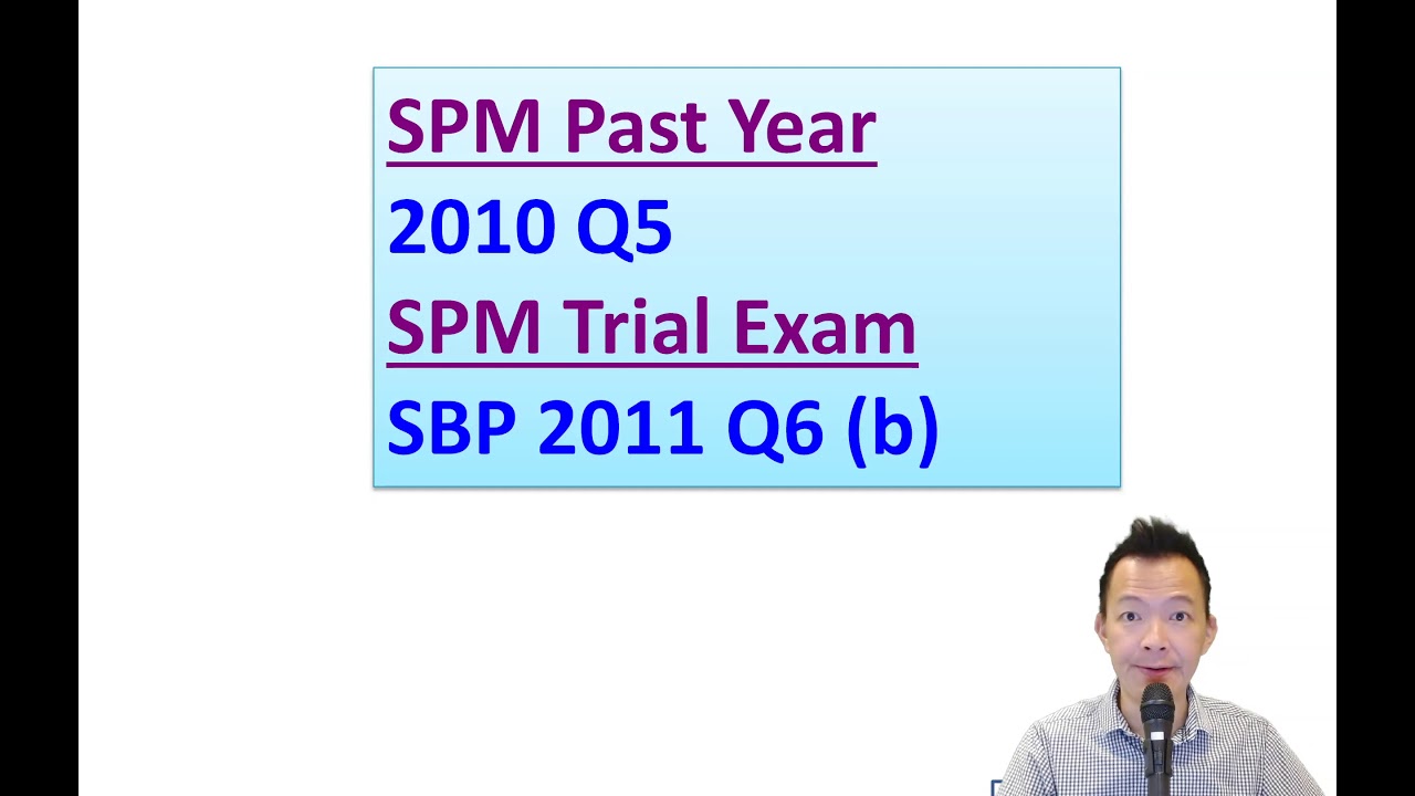 SPM Form 4 Biology Chapter 14 Video 21 Exercise4 - YouTube