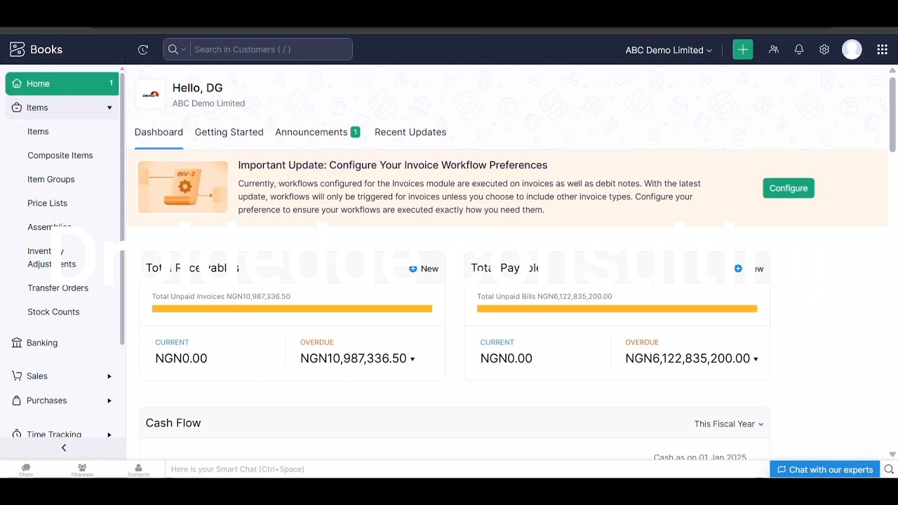 How to Generate Financial Reports in Zoho Books - YouTube