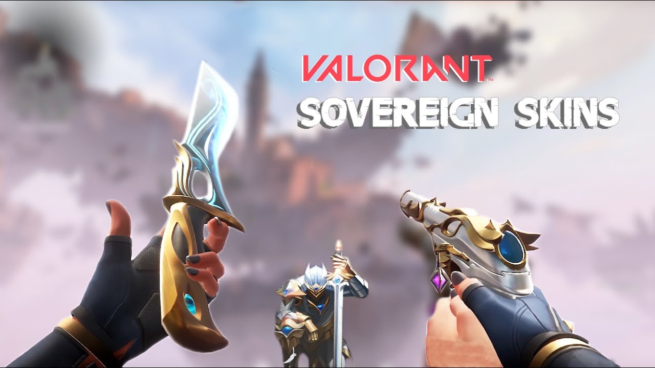 VALORANT New SOVEREIGN Skins Collection Gameplay - YouTube