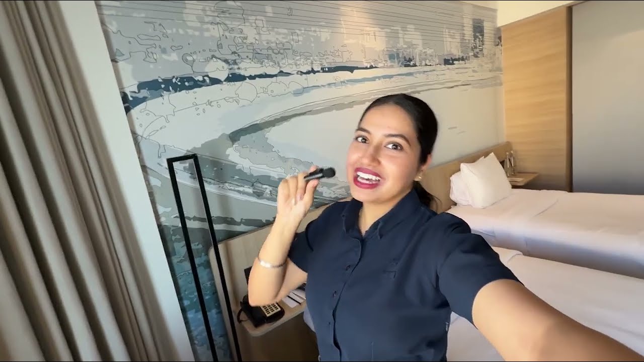 Spend the Day With Me ️ | Crew Life Mumbai Layover - YouTube
