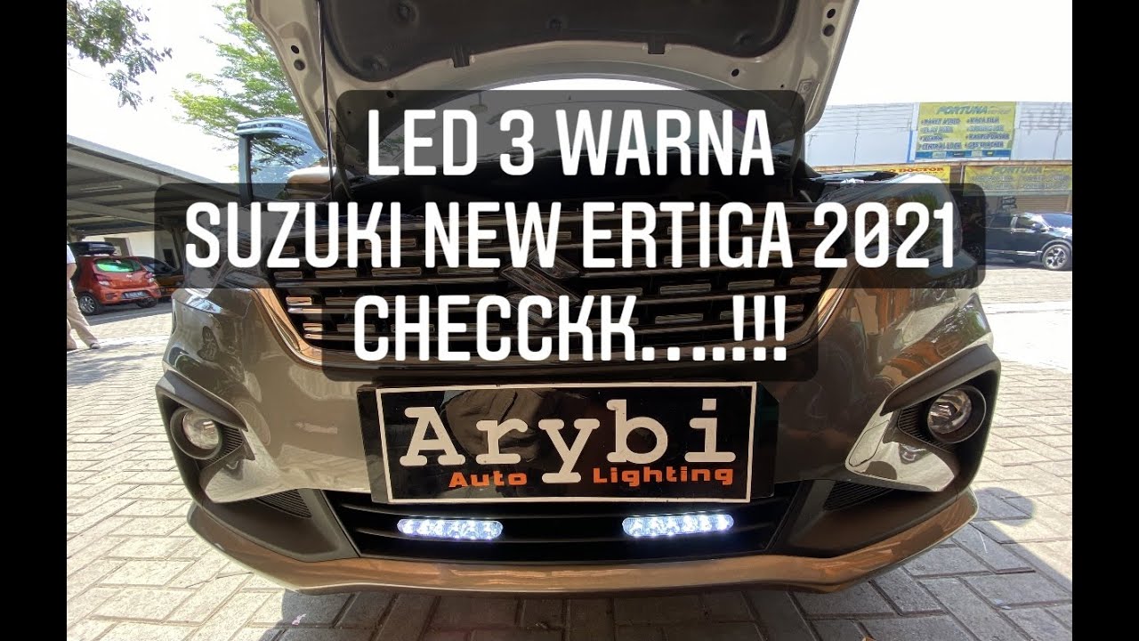 Led 3 warna Headlamp Lampu Utama All New Suzuki Ertiga - YouTube