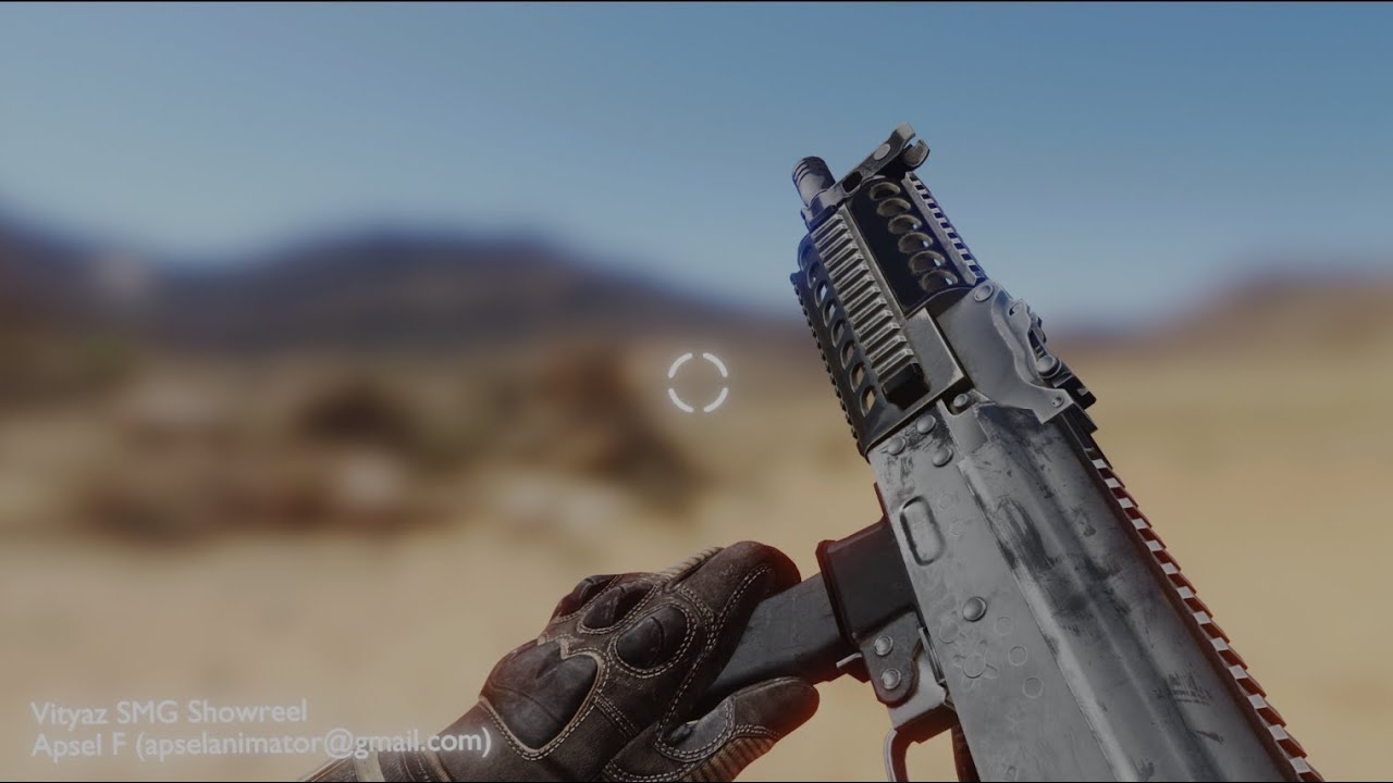 Vityaz SMG Viewmodel Reel - YouTube