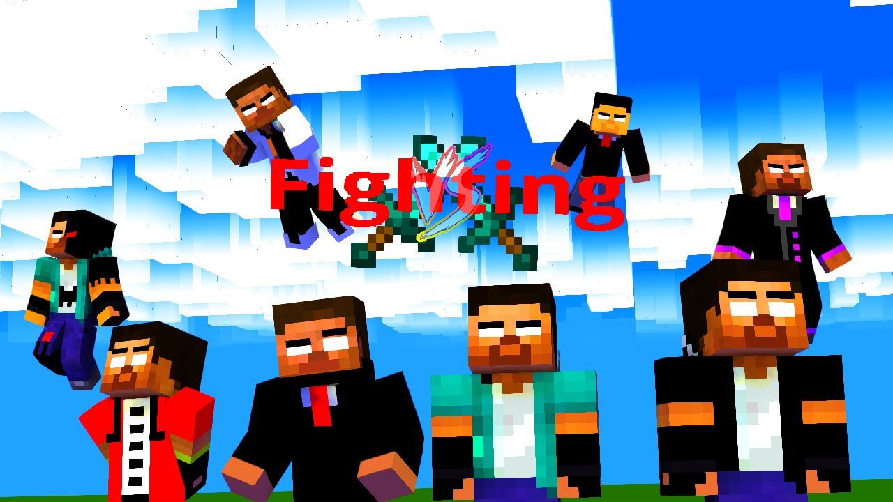 Herobrine brother Battle! - Minecraft Animation Fighting - YouTube