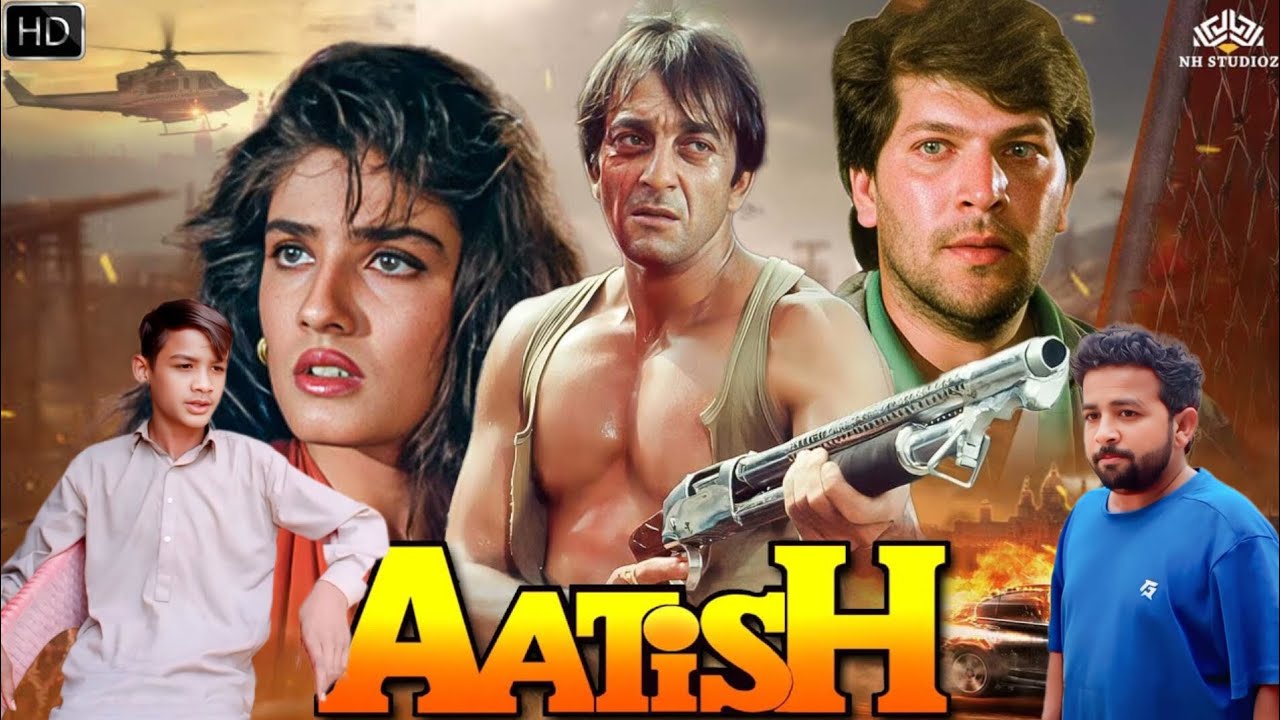 90's Action Packed Movie Aatish (1994) AATISH Movie Spoof |Sanjay Dutt ...