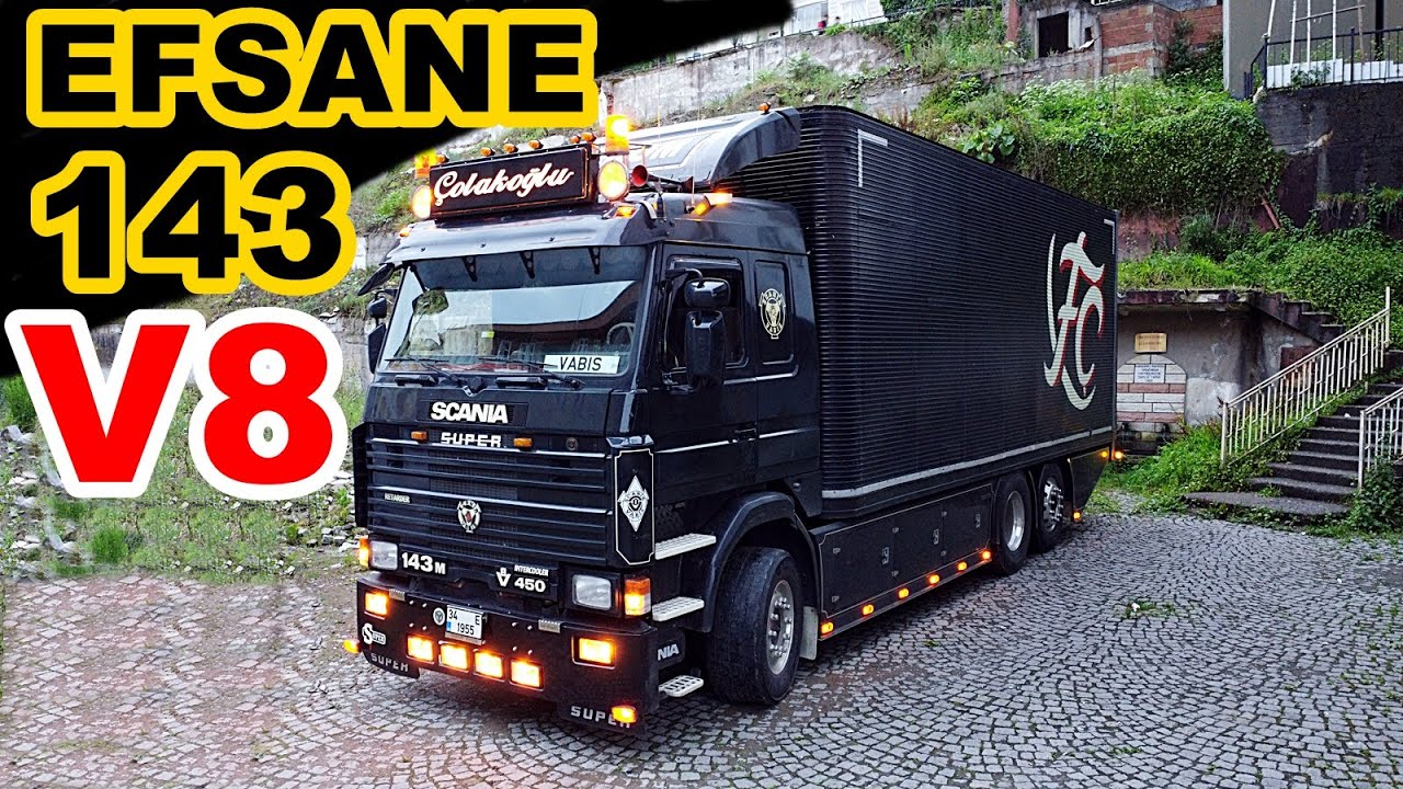 1994 MODEL HALA YENİ GİBİ / SCANIA 143 M 450 V8 - YouTube