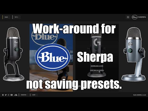 How-To: Quick Work-Around | Blue Sherpa Software Not Saving Presets ...