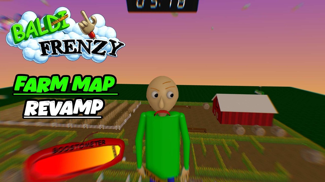 Baldi's Frenzy - Farm Map Revamp Update - YouTube