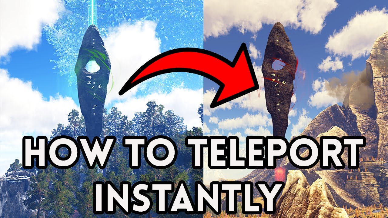 How to EASY teleport on Fjordur across map and to realms. - YouTube