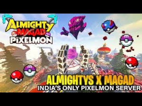 TOMORROW LAUNCH Almighty X Magad🔴MINECRAFT LIVE STREAM INDIA 24/7 ...