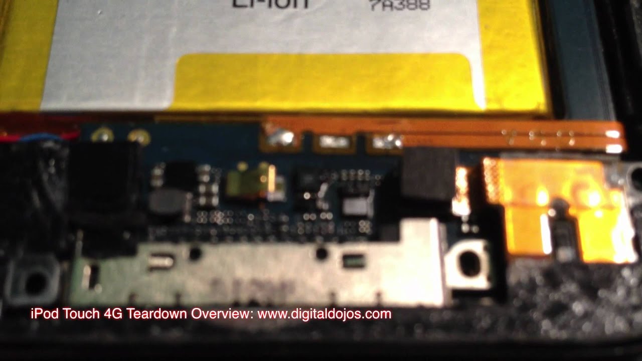 iPod Touch 4G Teardown - YouTube
