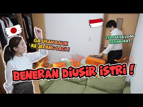 REAKSI ISTRI PAS TAU SUAMINYA MENDADAK HARUS PULANG KE INDONESIA