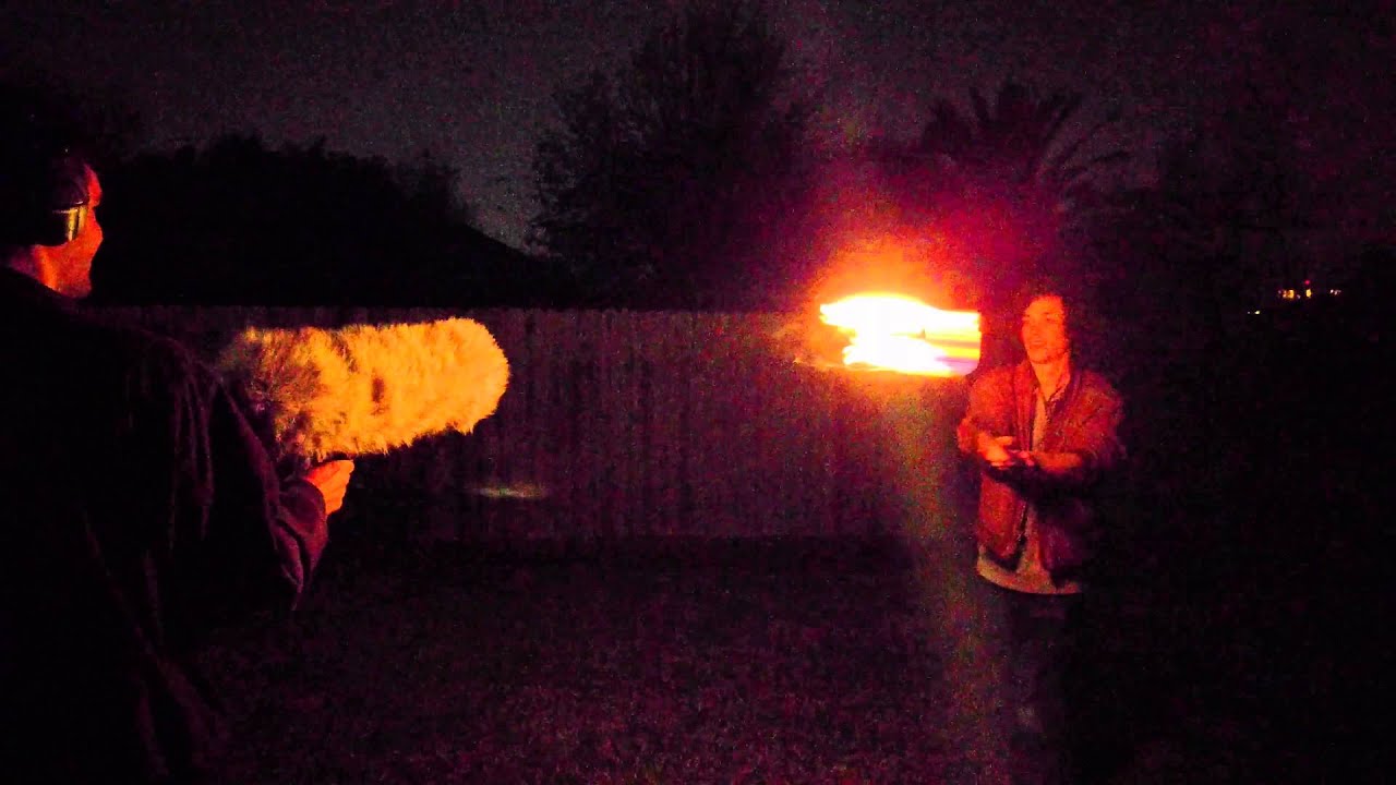 Recording Fireball Sound Effects - YouTube