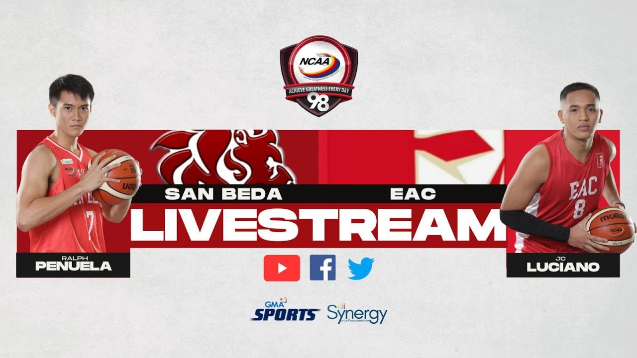 NCAA Season 98 | San Beda vs. EAC (Men’s Basketball Round 1 ...