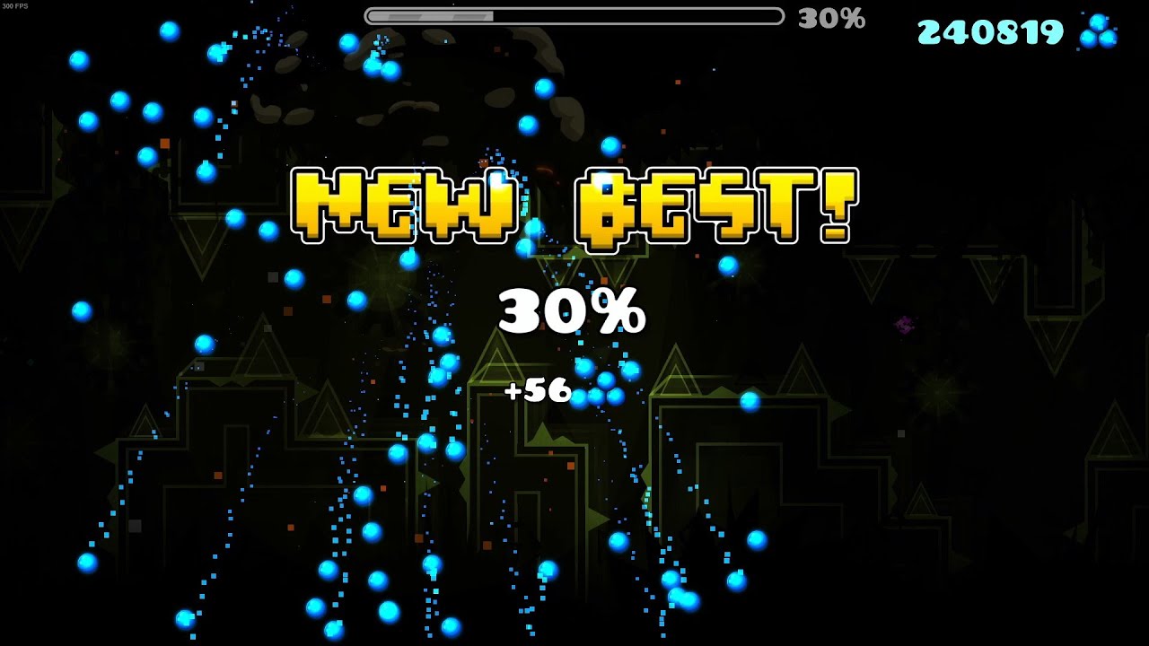 The Golden 30% (Progress #3) - Geometry Dash - YouTube