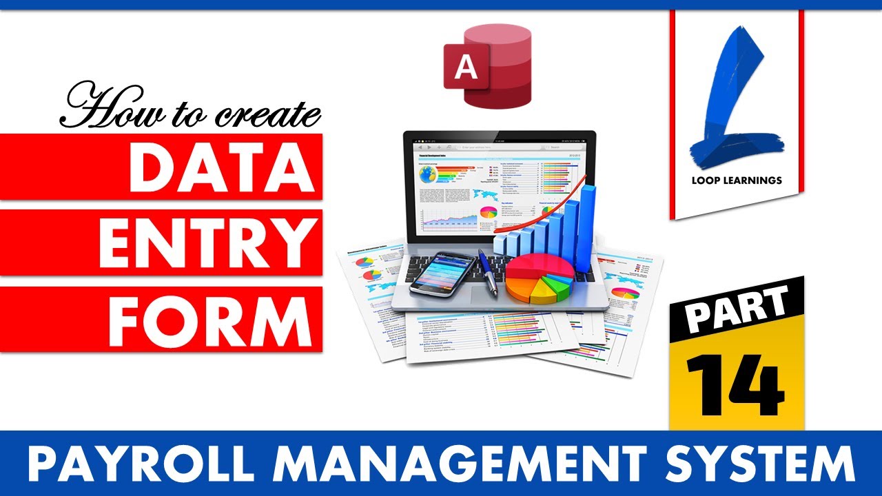 How to Make Payroll Management System Part-14 | Data Entry Form - YouTube