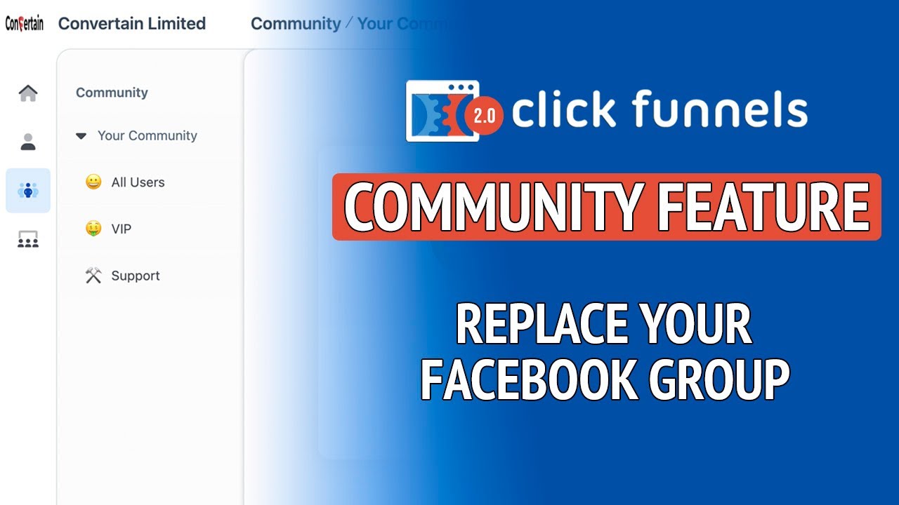 How to Use the Community Feature in Clickfunnels 2.0 - Clickfunnels 2.0 ...