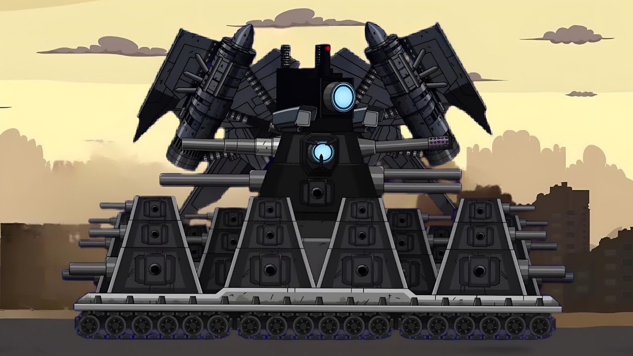 EVOLUTION OF KV-44 M2 TITAN CAMERA MAN AI VS ORIGINAL Tank Combat War ...