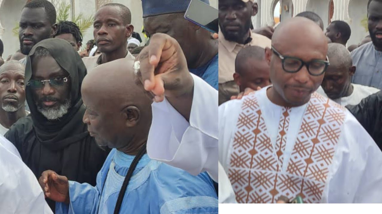 borom Darou et Barthélémy Diaz débarquent par surprise au mosquée de ...