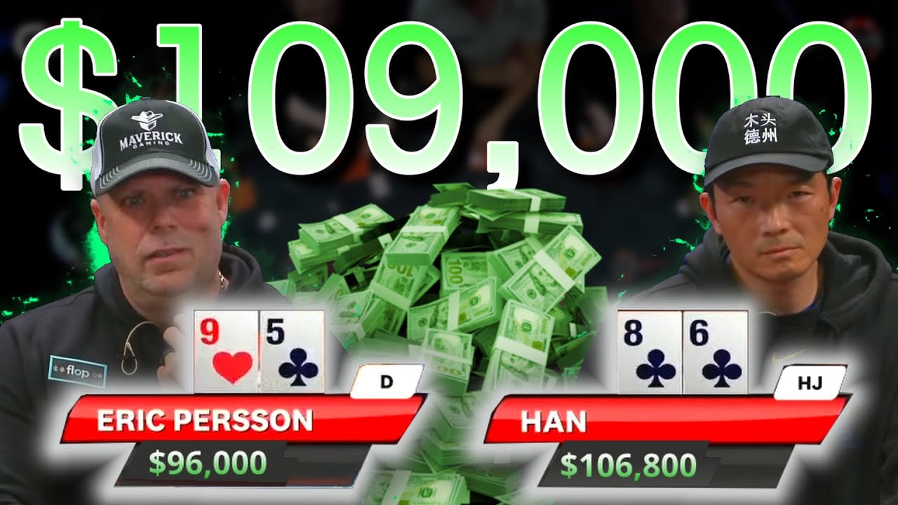 WILL ERIC PERSSON STEAL THIS $100K POT?!? - YouTube