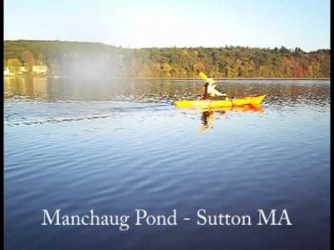 Kayaking Manchaug Pond Sutton MA - YouTube