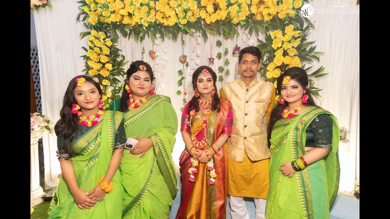 HOLUD SHONDA - HALDI NIGHT OF FABIHA - WEDDING OF RAHAT & FABIHA - YouTube