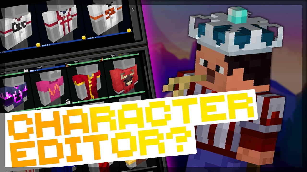 Should You Use the Minecraft Character Editor? - YouTube