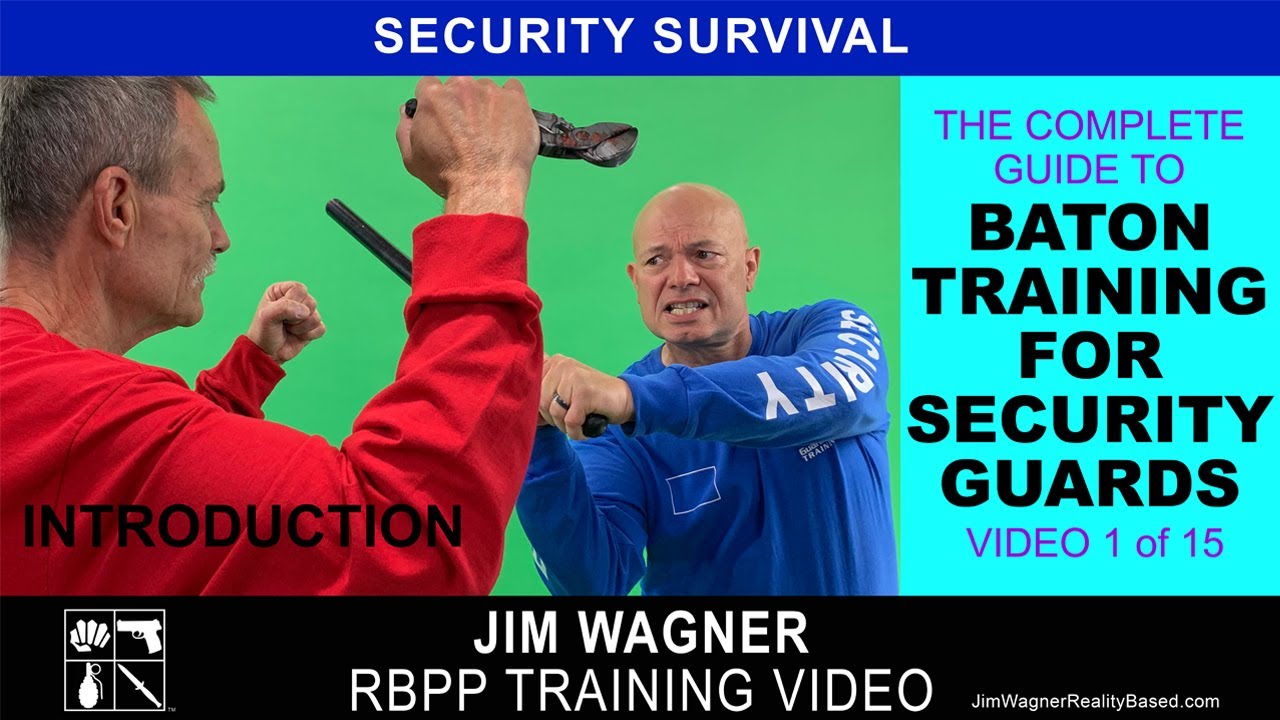 Baton Training For Security Video 1 of 15 by Jim Wagner - YouTube