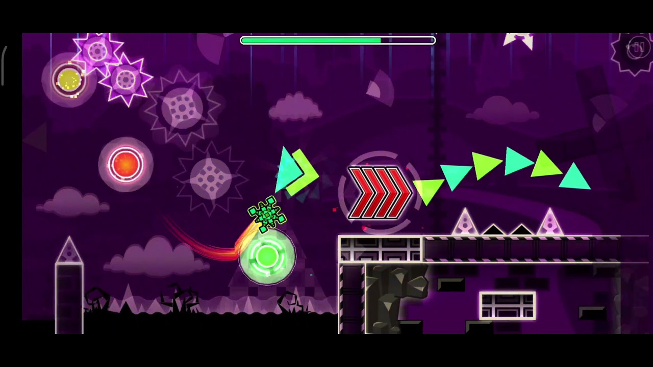 Geometry Dash-Dinosaur 100% - YouTube