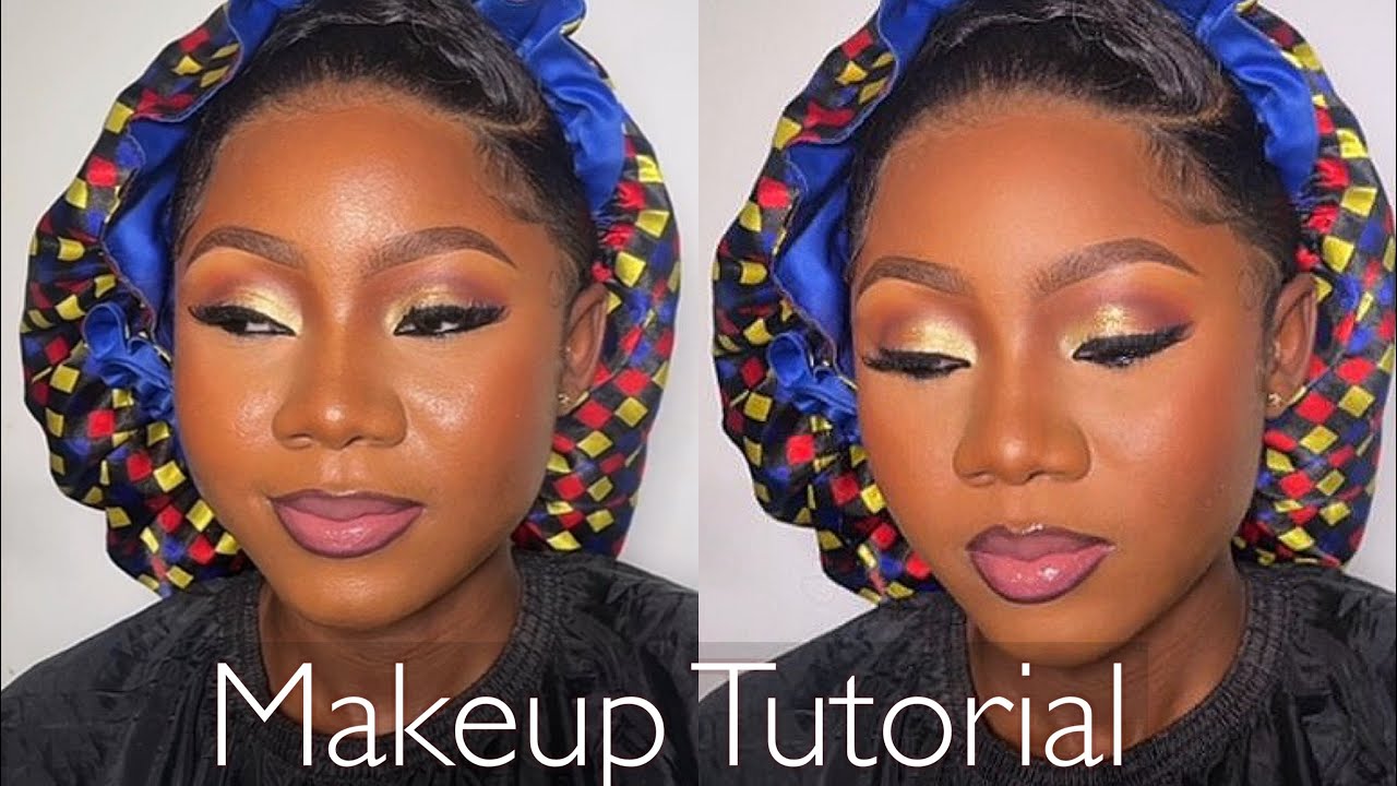 DETAILED FULL FACE MAKEUP TUTORIAL. Client transformation - YouTube