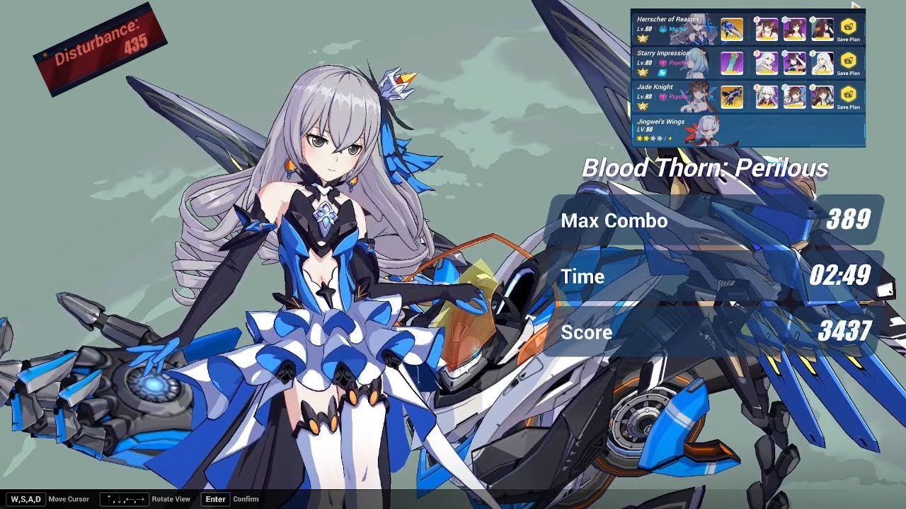 Honkai Impact 3rd - HoR (437 points) Bleed 435D (6.3) - YouTube