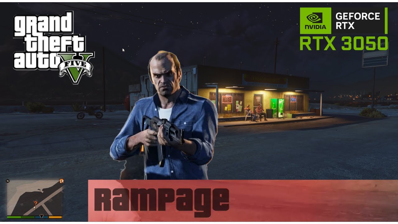 Trevor Rampage Gameplay: Unleashing Chaos in GTA V | RTX 3050 - YouTube