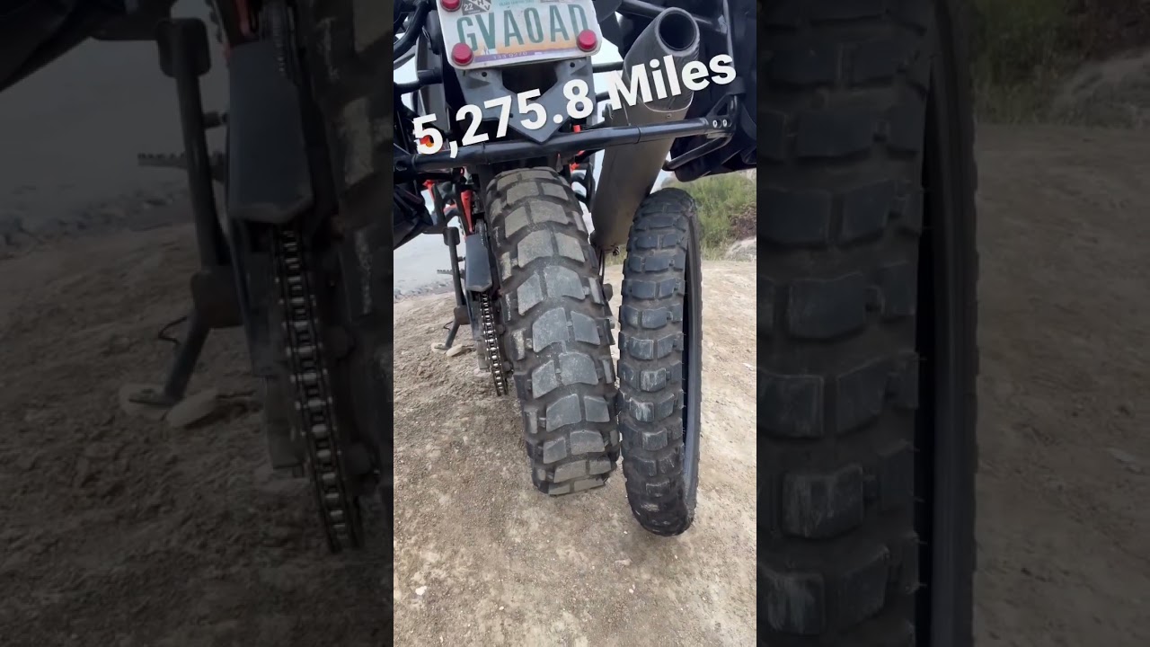 Heidenau K60 Ranger Worn Out @ 5,275 Miles | Full Adventure 50/50 Tire ...