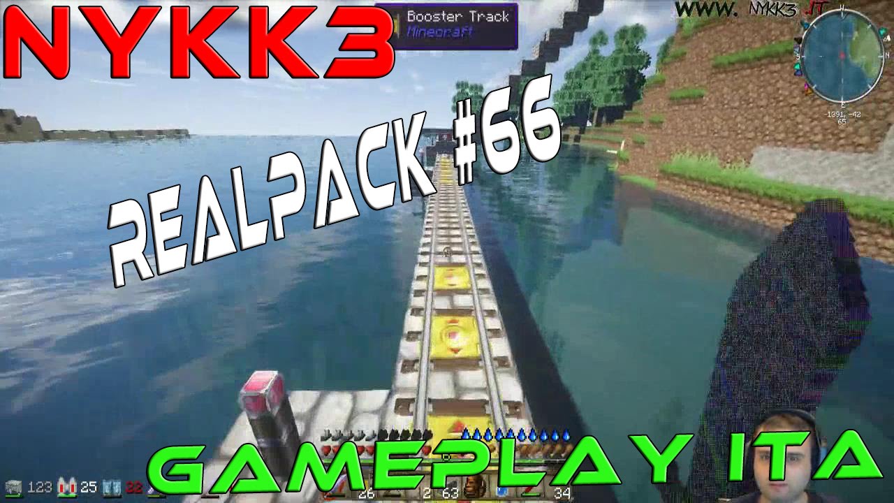REALPACK MOD MINECRAFT ITA - Tanti Booster Track E Ci Siamo #66 - YouTube