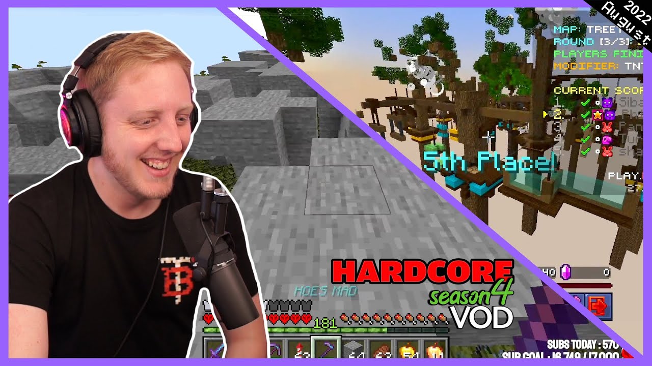 EARLY BIRB STREAM HELLO - Hardcore Season 4 & MCC Island - Philza VOD ...