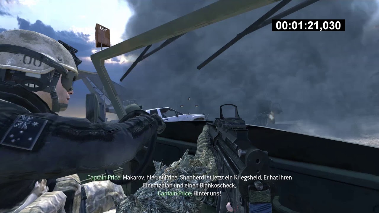 CoD:MW2 The Enemy of My Enemy Speedrun - Personal Best (02:09,828 ...