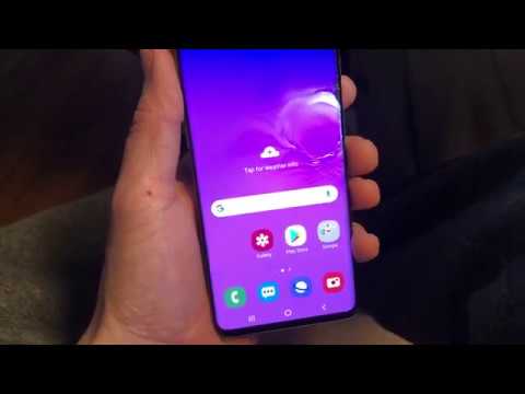 Water Damage Sticker Location Samsung Galaxy S10 SM-G973W - YouTube