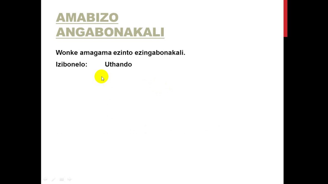 AMABIZO - YouTube