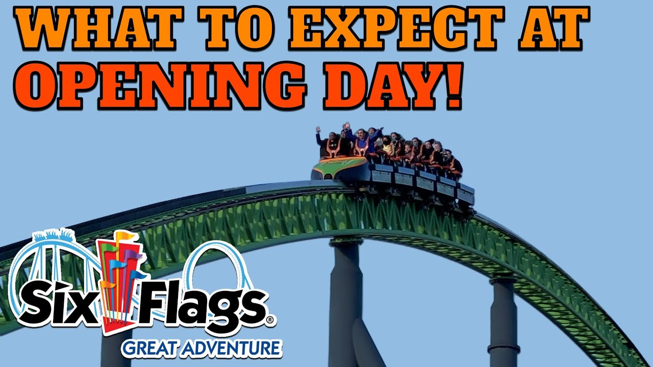 What to Expect at Six Flags Great Adventure's 2023 Opening Day! - YouTube