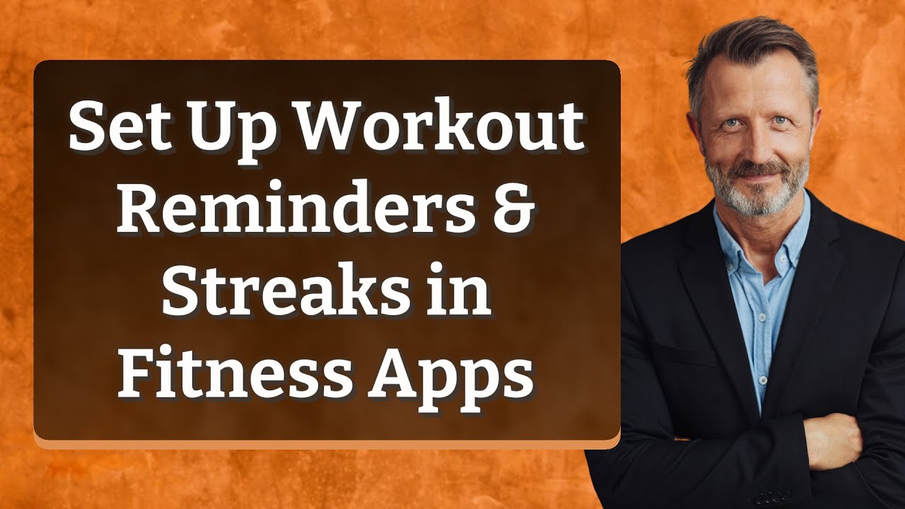 Set Up Workout Reminders & Streaks in Fitness Apps - YouTube