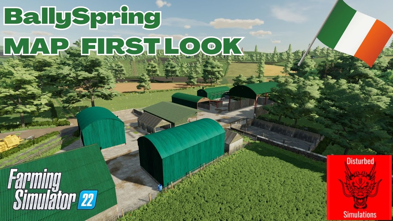 BallySpring map first look - FS22 - YouTube