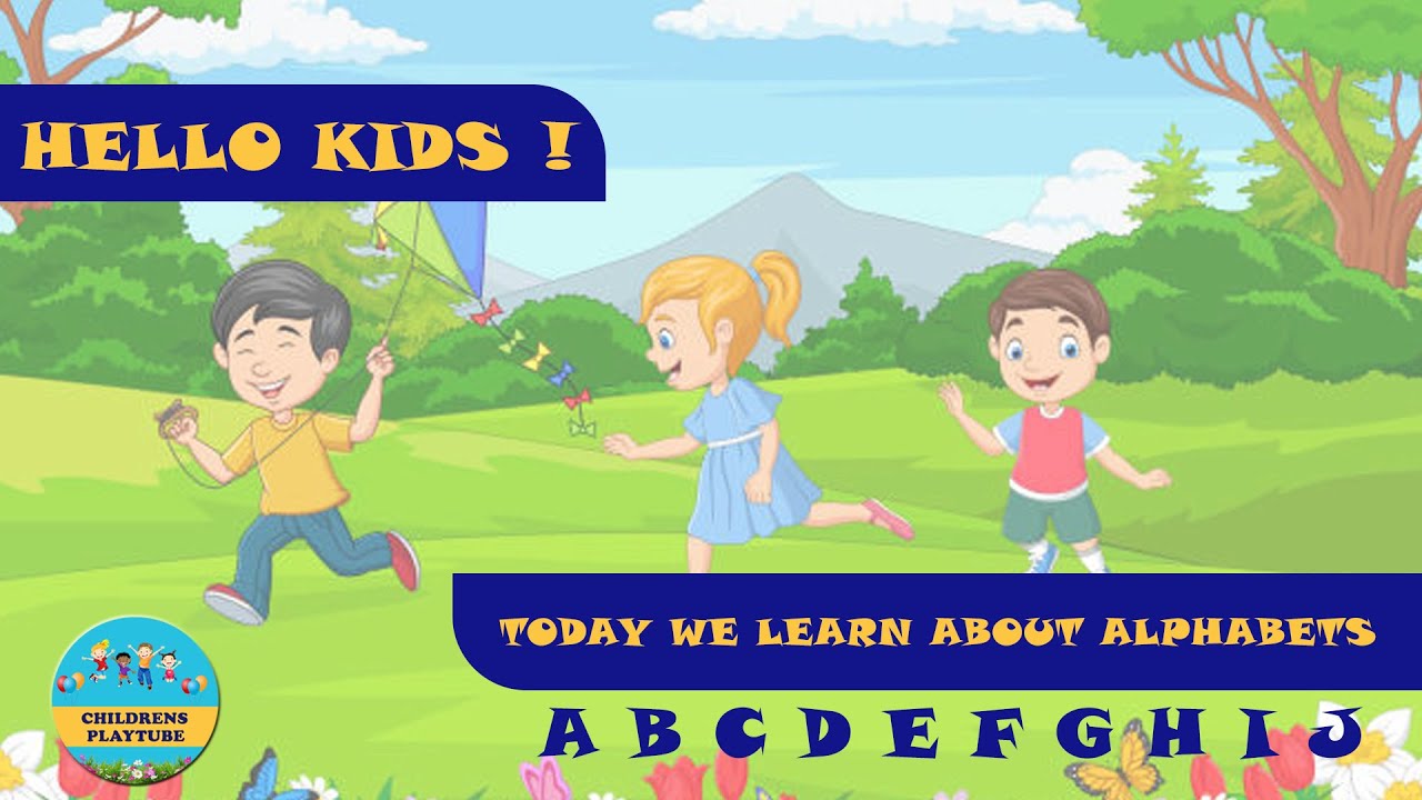 Learn Alphabets A-Z slow motion | ABCD for Kids | Kids Learning - YouTube
