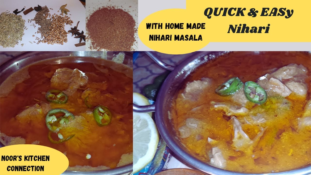 Delicious Nihari Recipe | Nihari Recipe | Noor's kitchen connection ...