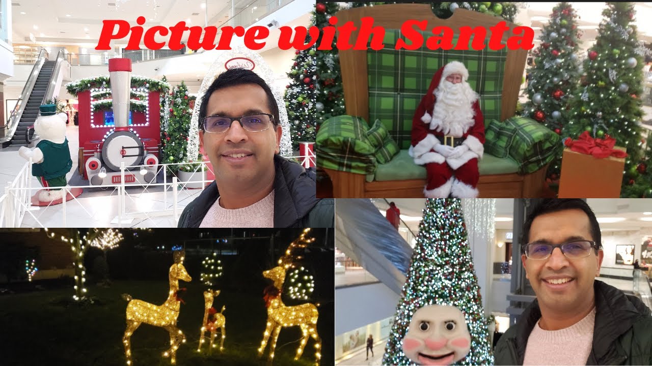 WOODY THE TALKING CHRISTMAS TREE...Annual Christmas Photo with Santa # ...