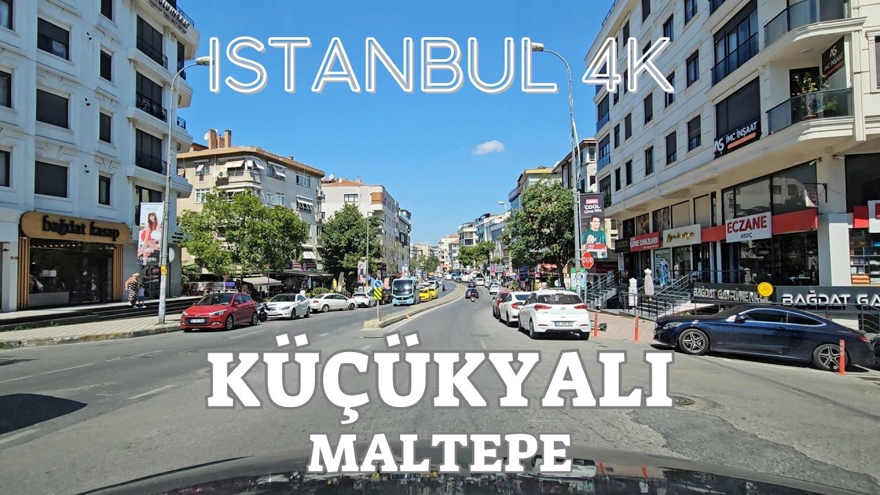 Maltepe Küçükyalı Driving Tour and Sightseeing Video – Istanbul 4K ...