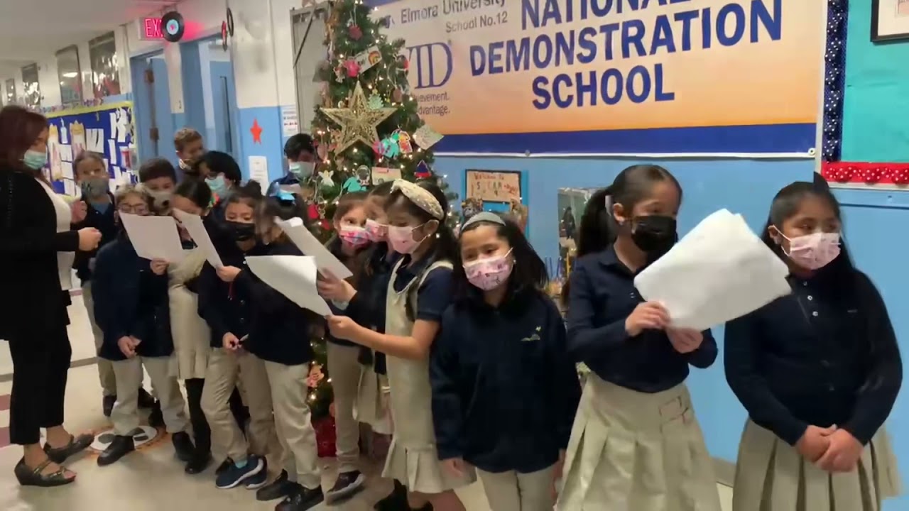 Elmora School 12 Ms.ACOSTA’S Holiday song 🎶 - YouTube