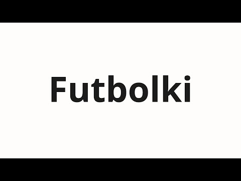 How to pronounce Futbolki | Футболки (T -shirts in Russian)