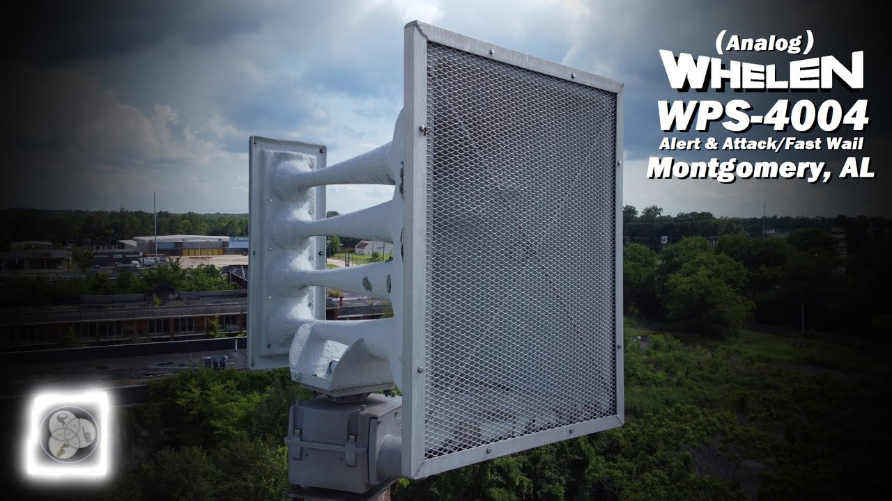 Whelen WPS-4004 (Analog) Siren Test - Alert & Attack/Fast Wail ...