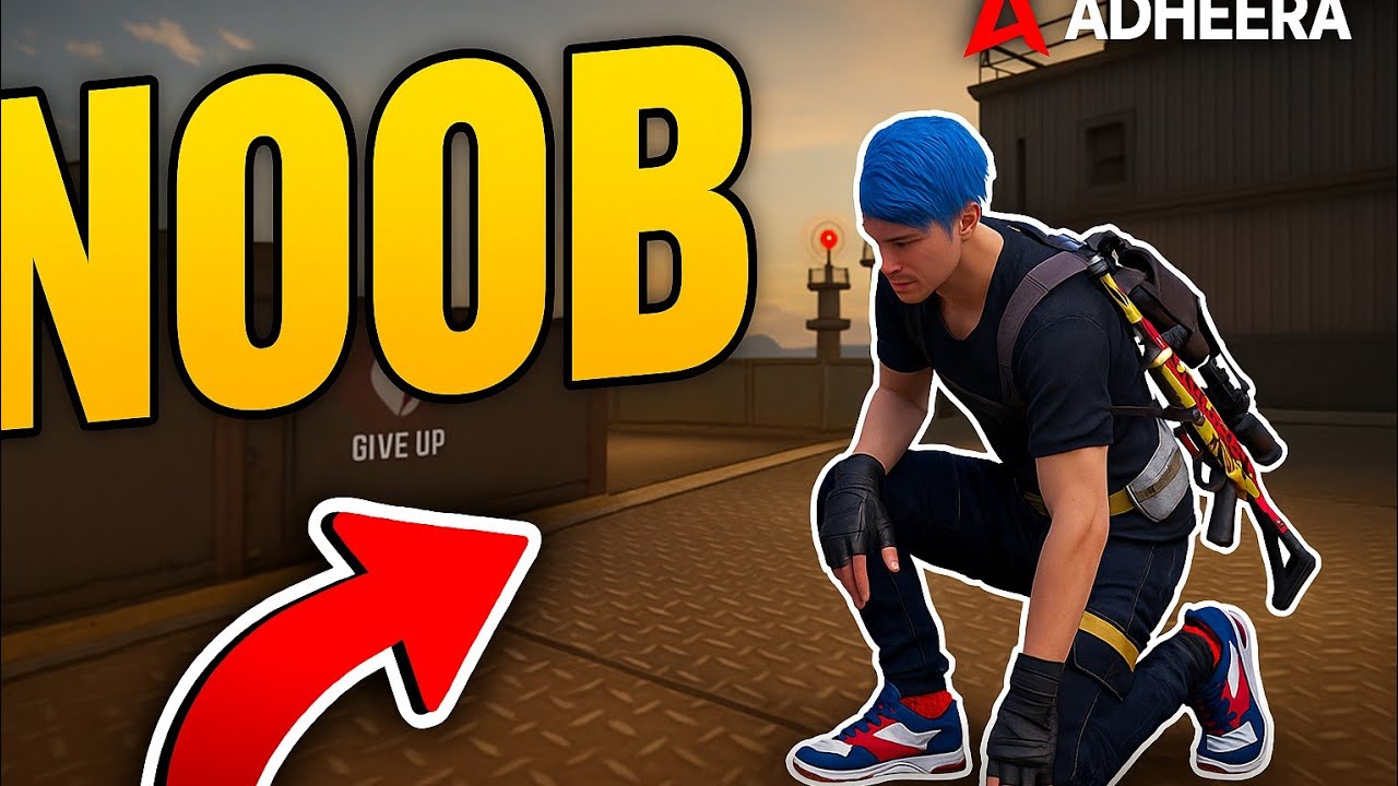MR. DEVIL’s Noob Free Fire Journey | First Game – Big Mistakes & Fun 😉 - YouTube