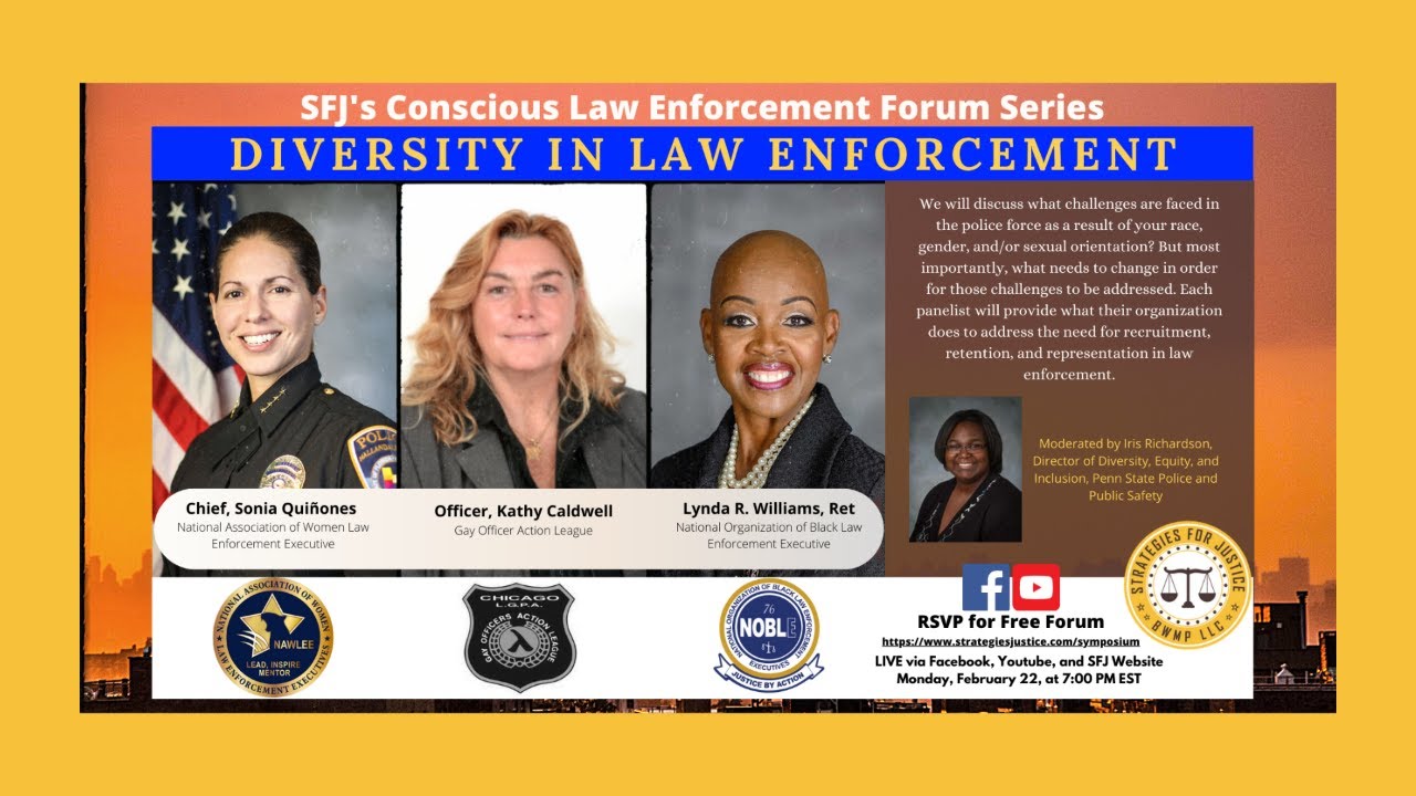 Forum #3: Diversity in Law Enforcement - YouTube