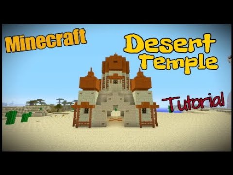 Minecraft Fancy Desert Temple Tutorial - YouTube